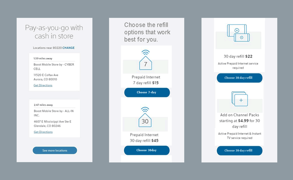 Comcast Mobile App | Nishia UX UI Designer